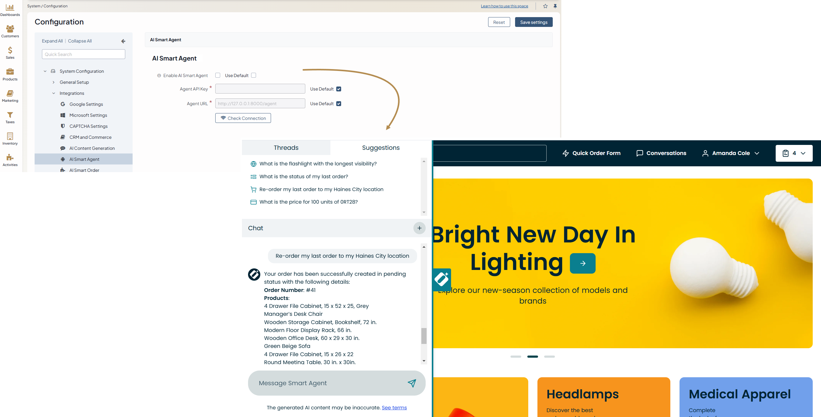 Configure Global AI Agent Settings - OroCommerce, OroCRM and OroPlatform Documentation